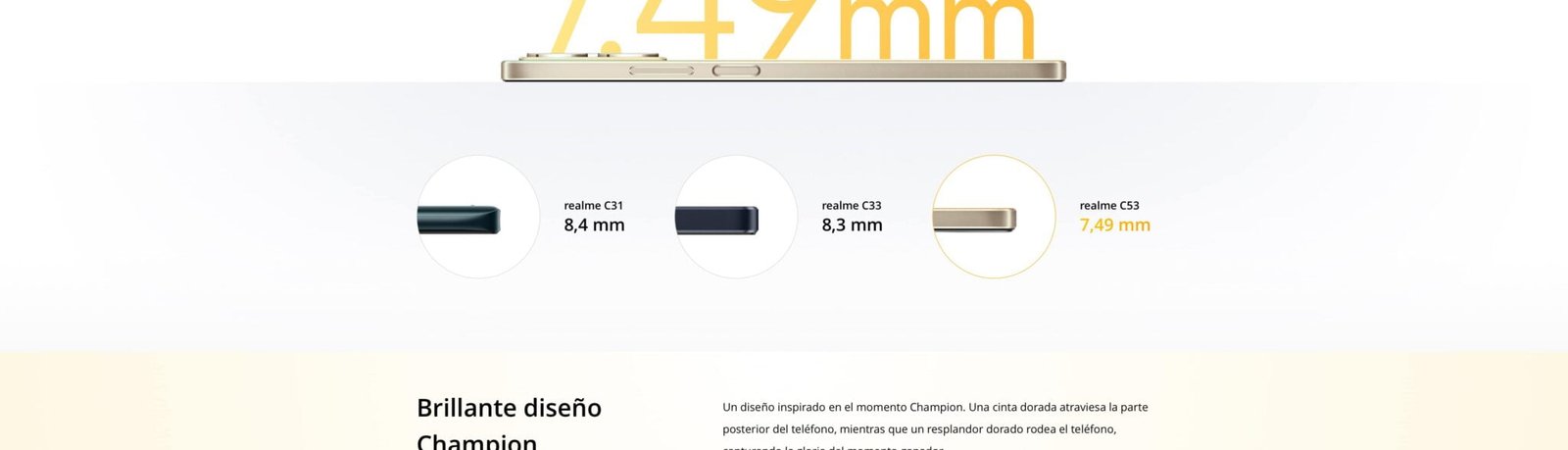 REALME C53 256 GB | MODELO RMX3760 | Experto Telcel